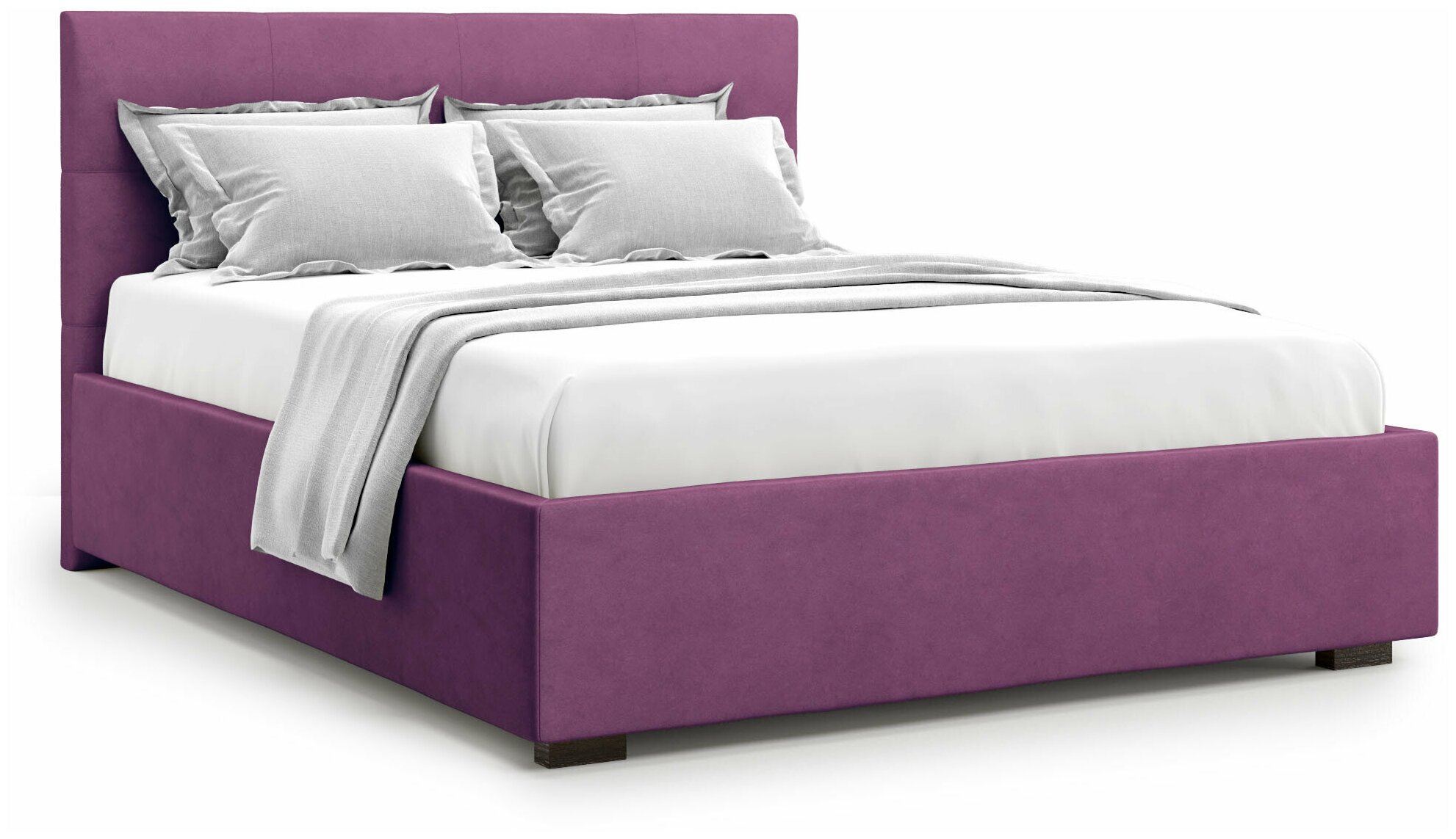 Кровать Garda 180 с ортопедическим основанием без ПМ - Velutto 15