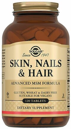 Солгар кожа волосы ногти таб №120