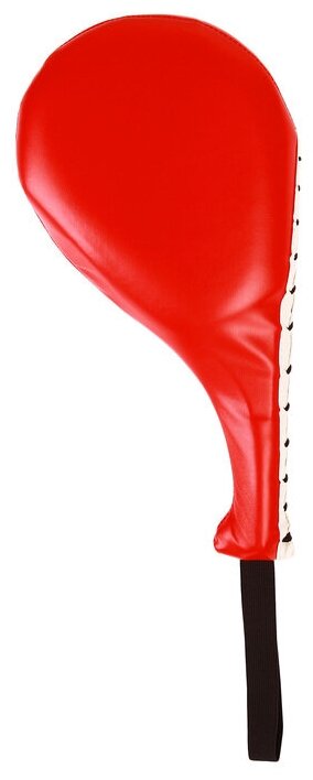 Лапа-ракетка для тхэквондо, красная, 37×19×5 см