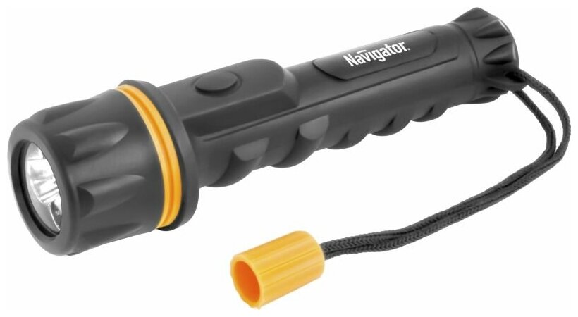 Фонарь 71 584 NPT-R06-2AA пластик+резина 1LED 0.5Вт Navigator 71584