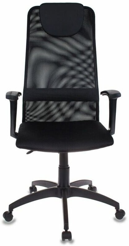 Кресло руководителя Бюрократ KB-8 сетка/ткань Черная сетка