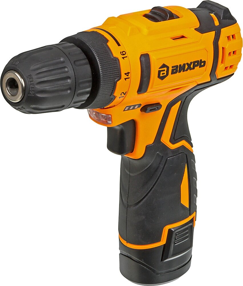 Дрель-шуруповерт вихрь ДА-12Л-2КА