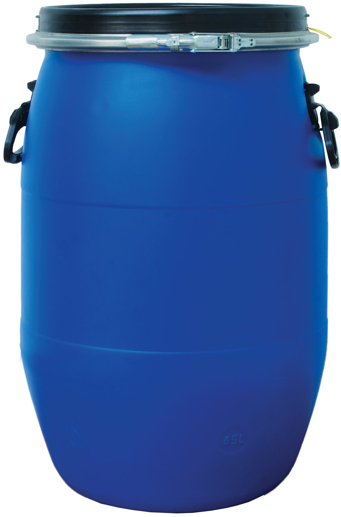 Бочка пластиковая Родемос, с ручками, 65 л, цилиндрическая, синяя