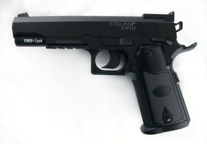 Пистолет Пневматический Stalker S1911T ("colt 1911") К.4,5Мм