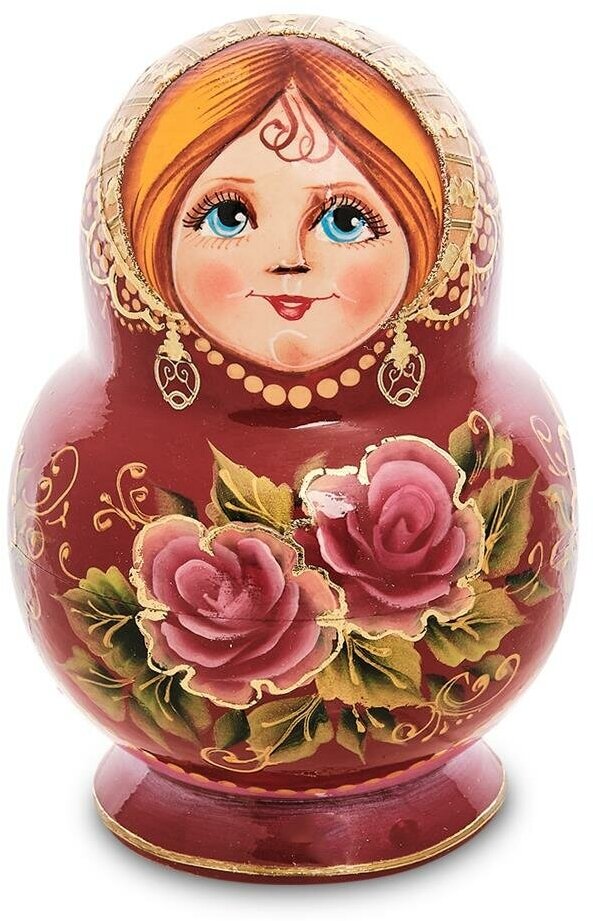 Матрешка 10м "Алёна" A2164766 Народные промыслы, Дерево липа, краски, лак