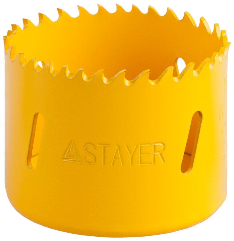 Коронка STAYER PROFESSIONAL Би-металлическая, универсальная, d=57 мм {29547-057} 1 шт