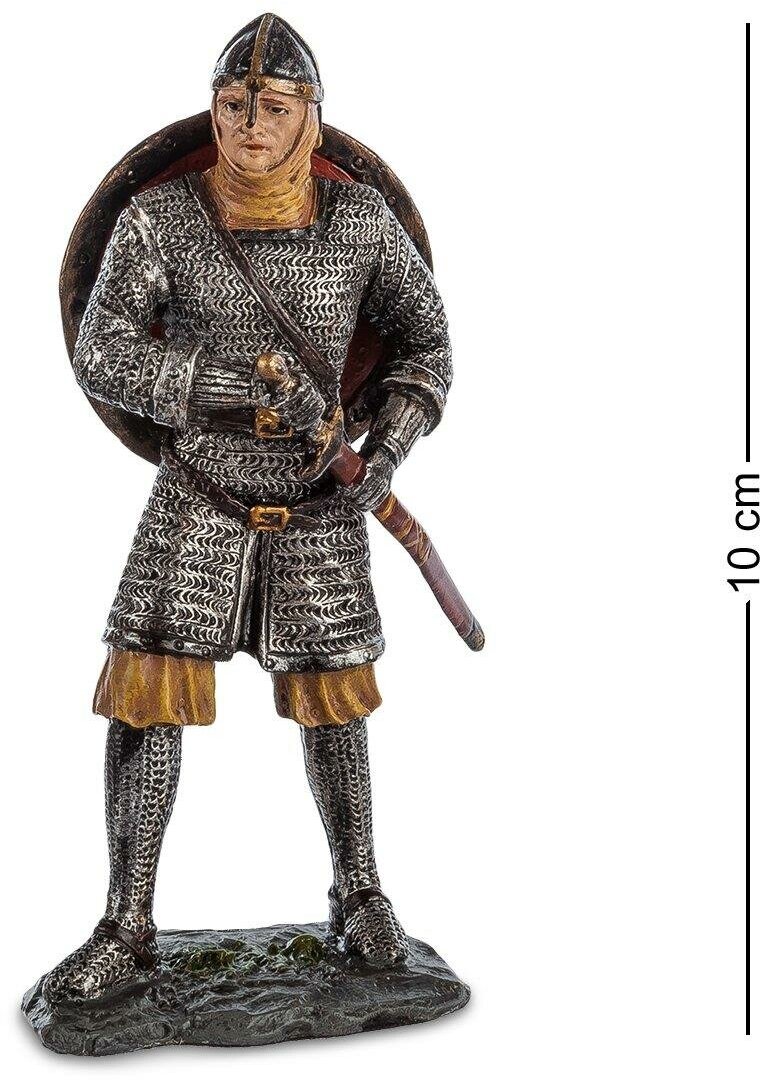 Статуэтка настольная Рыцарь крестоносец A2038409 Veronese, Олово