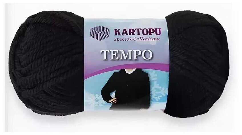 Kartopu tempo 25%шерсть75%акрил;200гр-80м