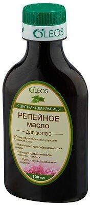 Репейное масло олеос Крапива 100мл