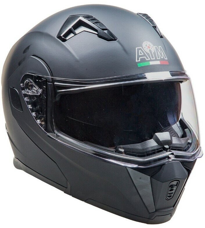 AiM Шлем модуляр JK906 Black Matt XXL