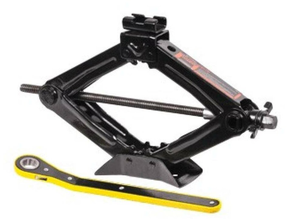 Домкрат ромбический 1,5т с трещоткой (105-385 мм) АвтоДело (20595)