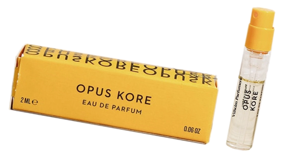Пробник женской парфюмерной воды Opus Kore Vilhelm Parfumerie 2 мл / Опус Кор