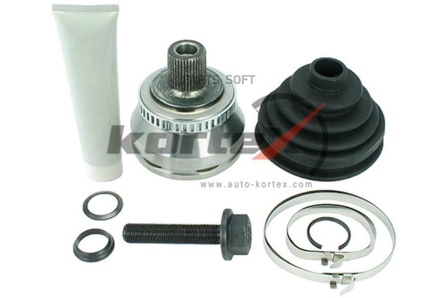 ШРУС наружный AUDI A4 95-01A6 97-05SKODA SUPERB 02-08VW PASSAT 96-0 KVJ019 KORTEX арт. KVJ019