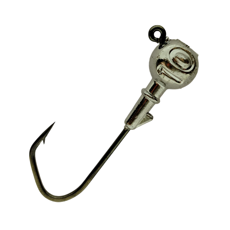 Джиг-головки на крючках SHUR Barbarian 120° 4/0 - вес 10 гр, в упаковке 5 шт.