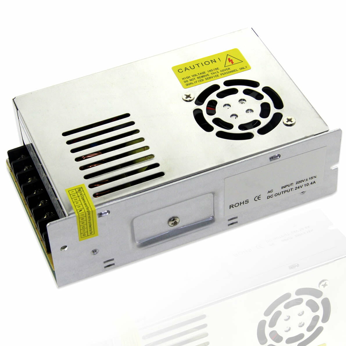 Источник напряжения ShopLEDs Блок питания EN-250-24 (24V, 250W, 10.4A, IP20)