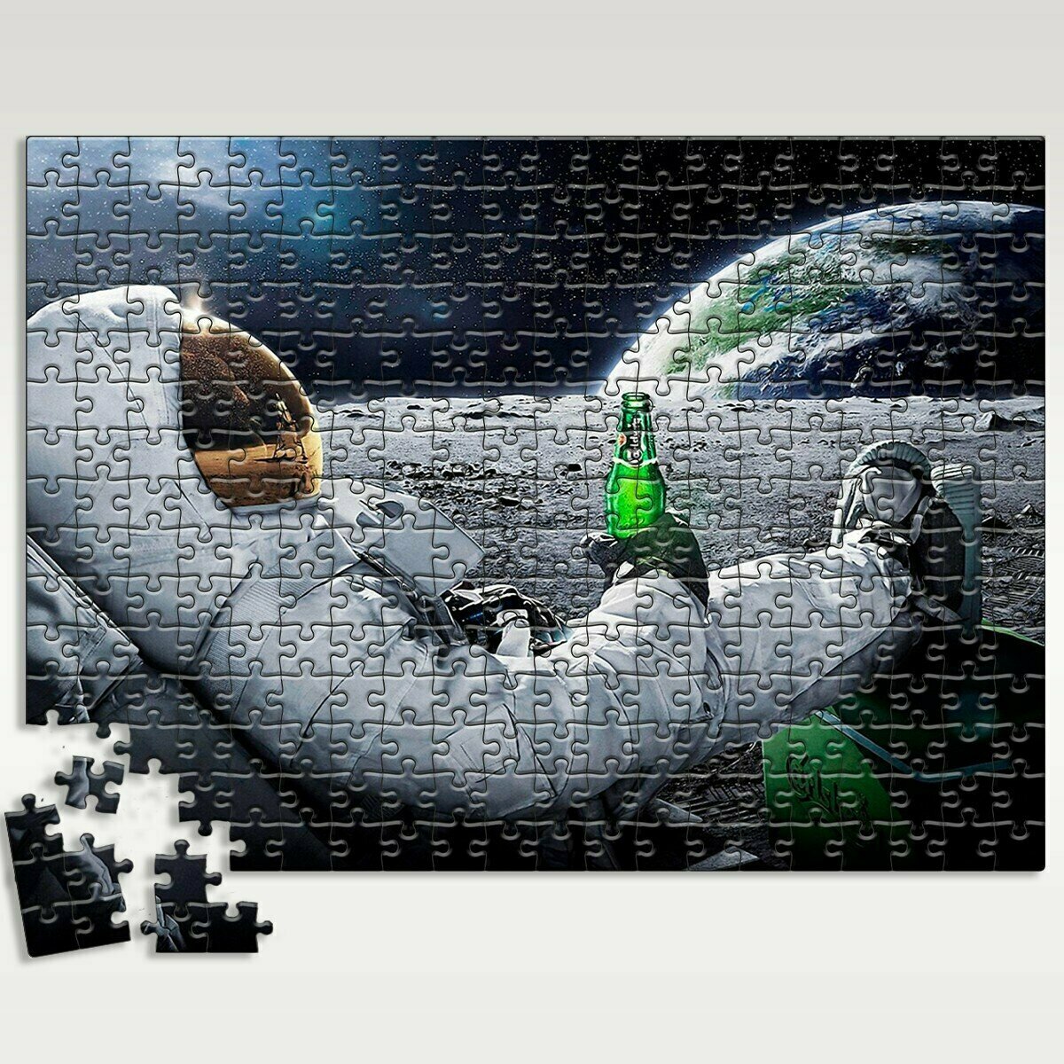 Пазл картонный А3: модель космос космическая гармония - 6836