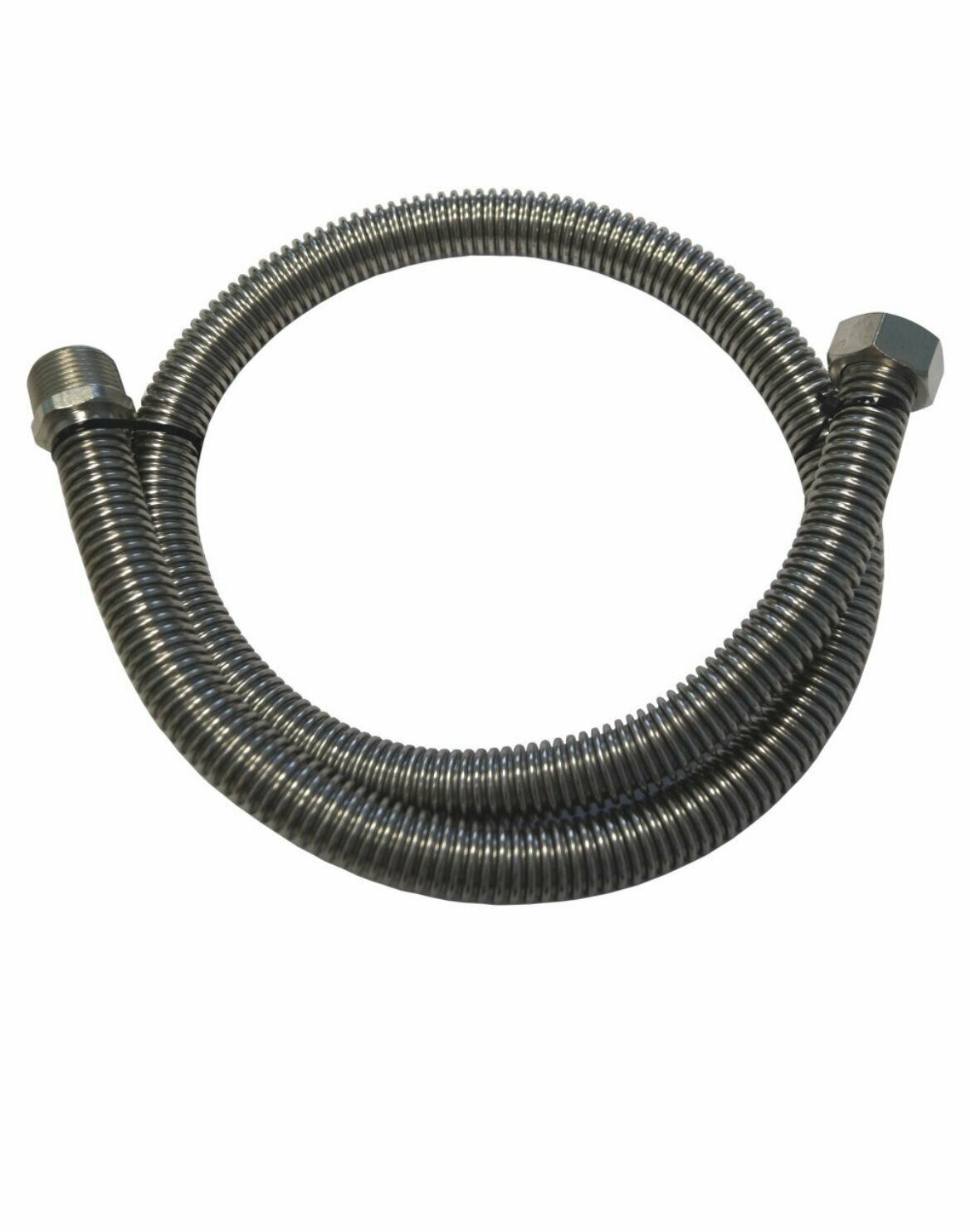 Газовая сильфонная подводка Tuboflex 1/2", длинна 600 см. (0,6 м.), внутренняя резьба - наружная резьба