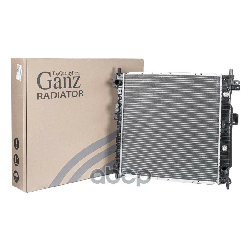 Радиатор основной SSANG YONG Action/Kyron mot.2,0XDI /АКПП GANZ арт. GIJ21259