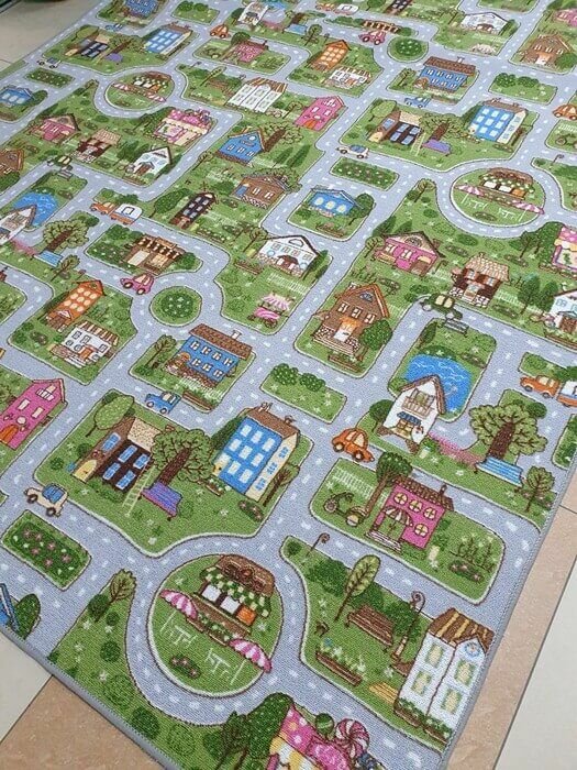 Детский ковер палас на пол в детскую 200х300 см ворс 3 мм 261264 KoverVDom