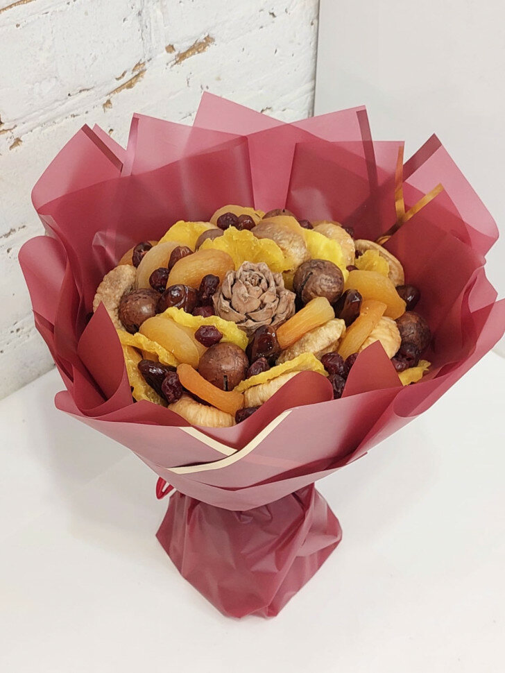 Букет с сухофруктами и орехами (BuketOnline)