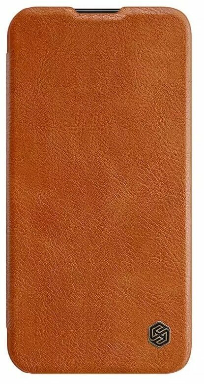 Чехол Nillkin Qin Pro Leather Case для Samsung Galaxy S23 SM-S911 Brown (коричневый)