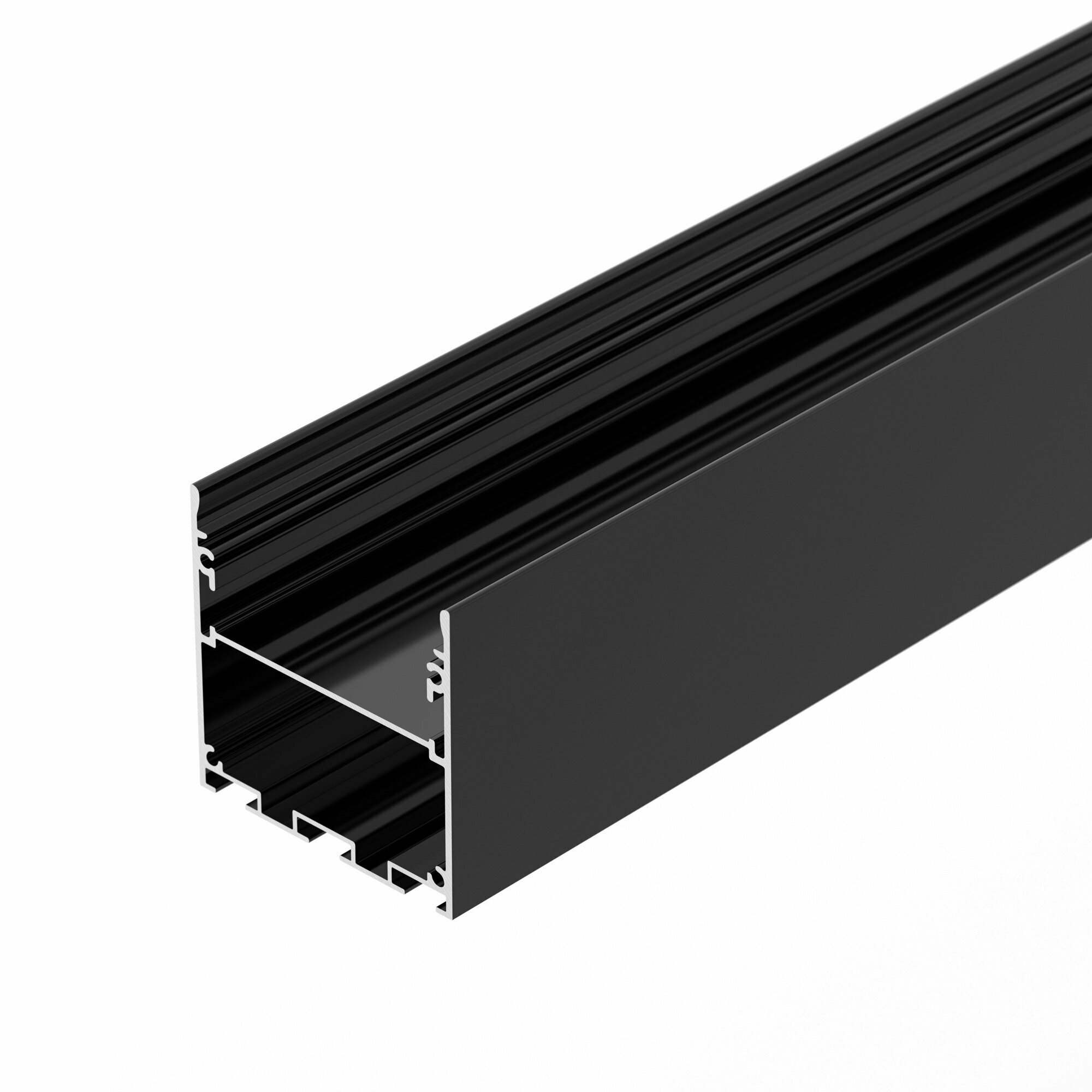 Профиль для светодиодной ленты Arlight Профиль LINE-S-5050-2000 BLACK (Arlight, Алюминий), 2м