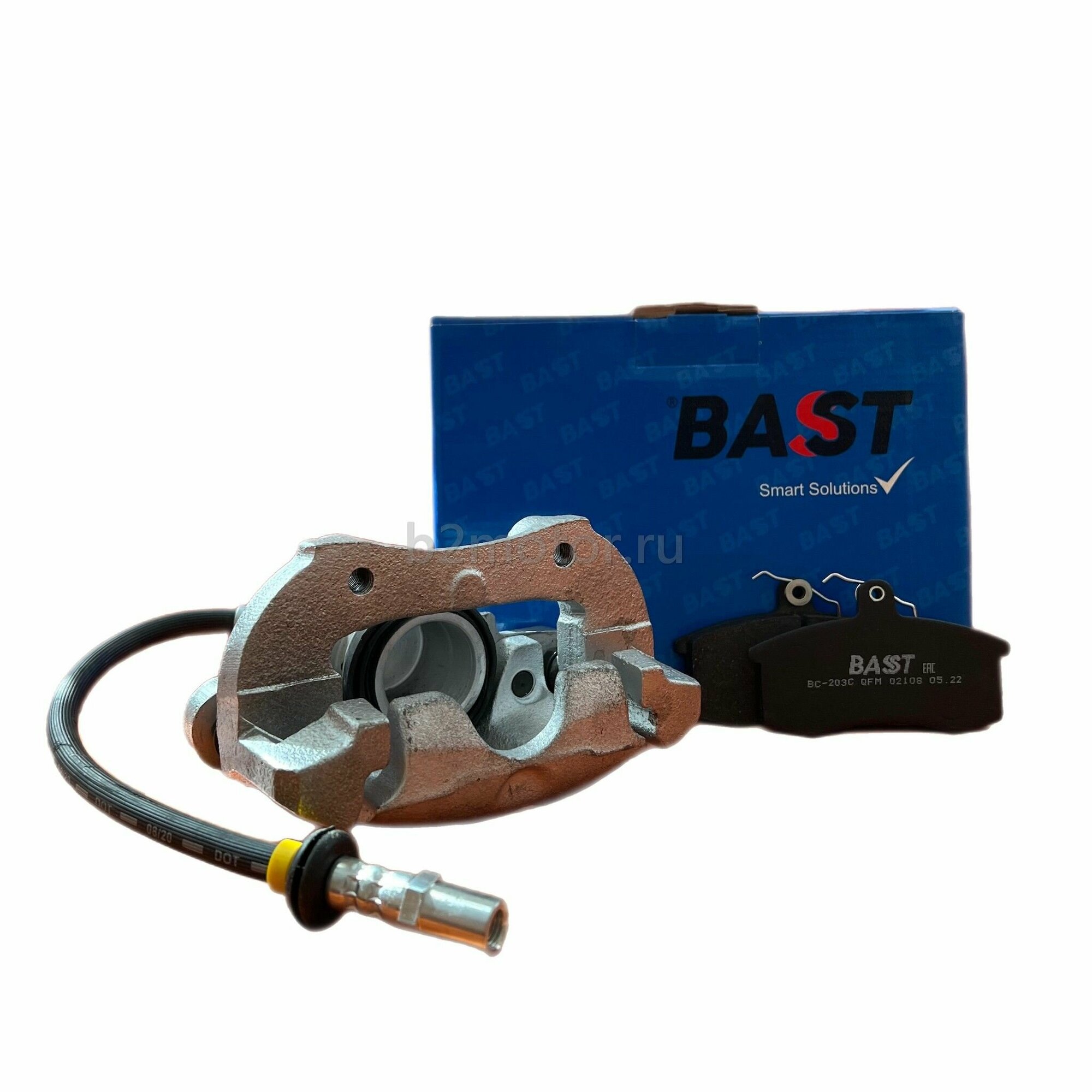 Суппорт ВАЗ 2108 левый с колодками BAST арт. BC-736SL