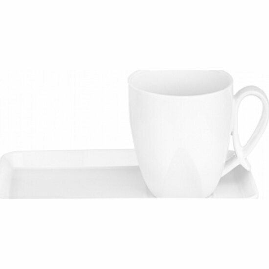 Чашка с блюдцем для десерта Elan Gallery Еlan Gallery "Айсберг" 300 мл. (540706)