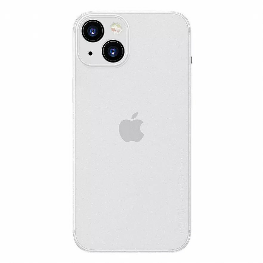 Чехол Memumi Ultra Slim 0.3 для iPhone 15 белый White