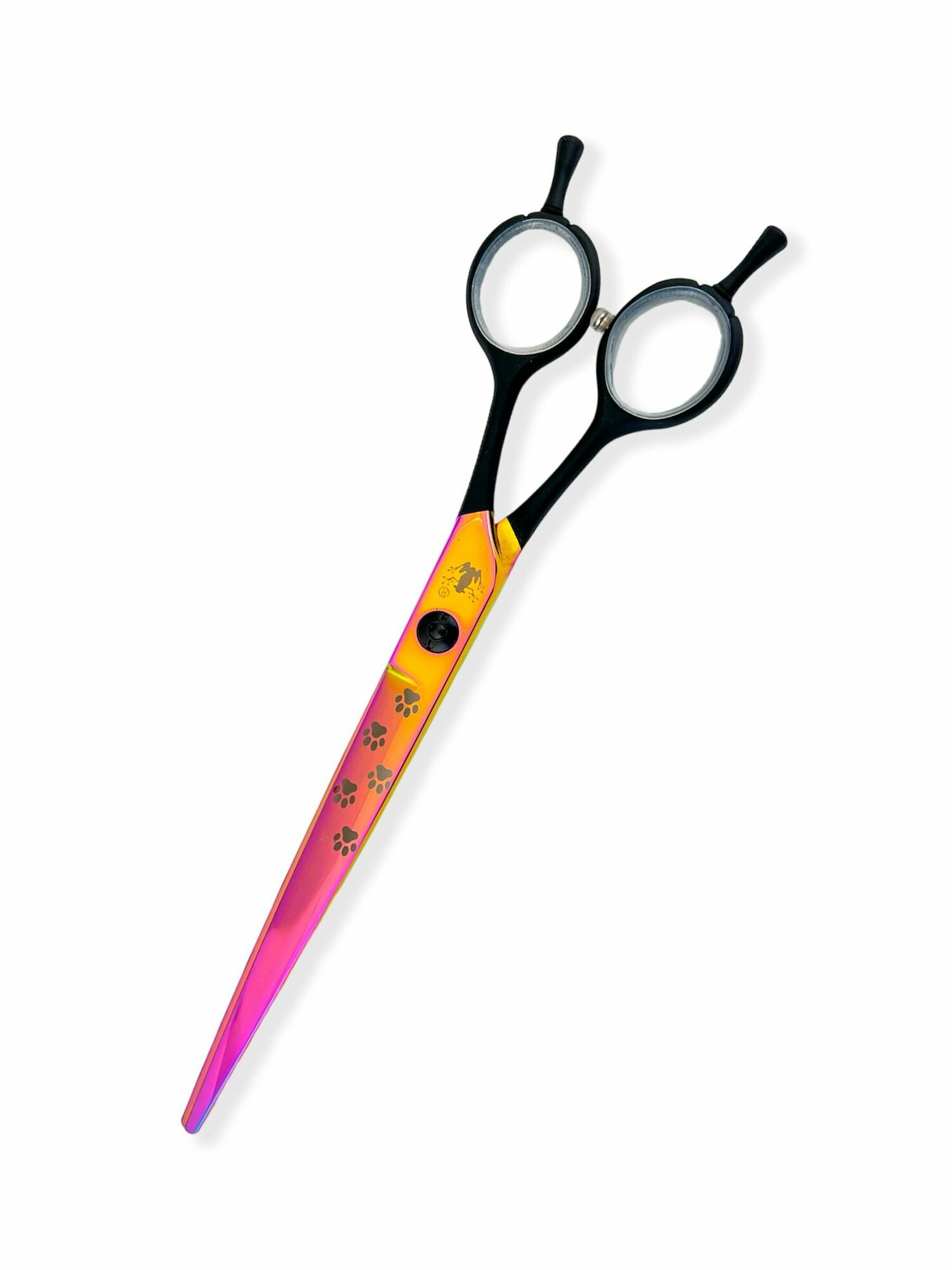 Ножницы прямые для груминга стрижки собак животных Dimi Paws Pink AA-75