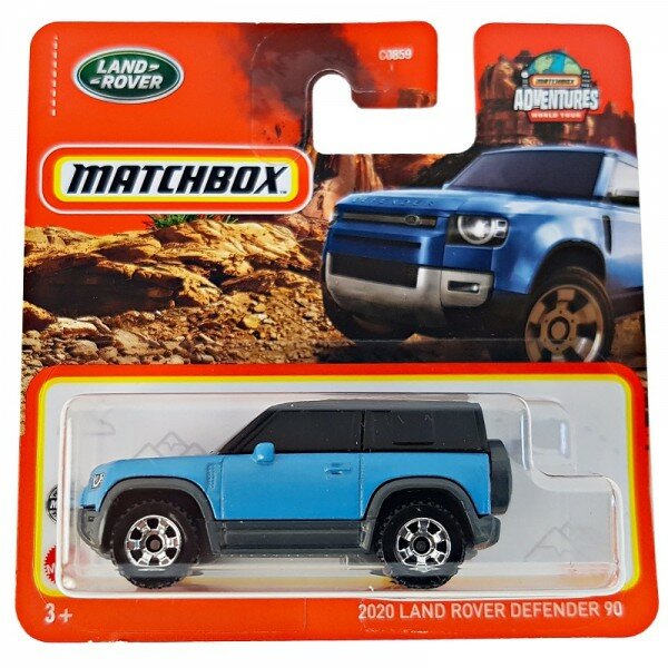 Машинка Mattel Matchbox 2020 Land Rover Defender 90, арт. HFR57 (C0859) (069 из 100)