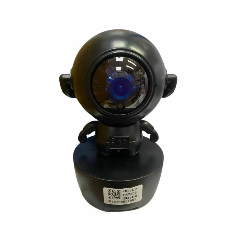 Умная PTZ Wi Fi Smart камера Астронавт А6 с датчиком движения / Поворотная видеоняня 4K FULL HD черная