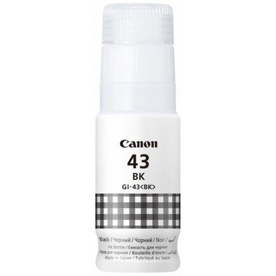 Контейнер Canon GI-43 BK для G640/G540 Чёрный. 70 мл
