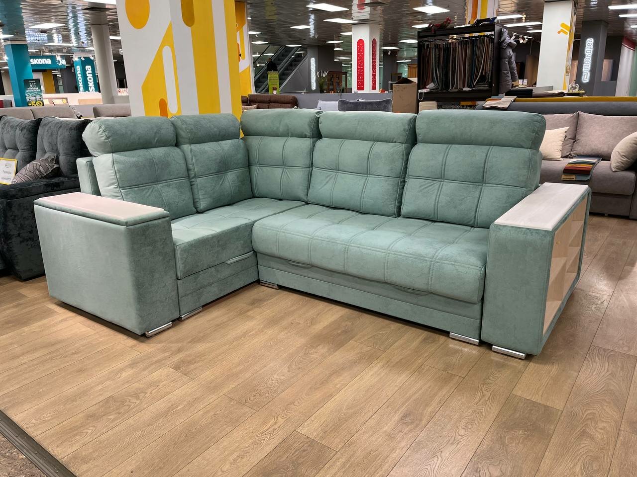 Диван угловой Мартин с блоком независимых пружин 250*190*75