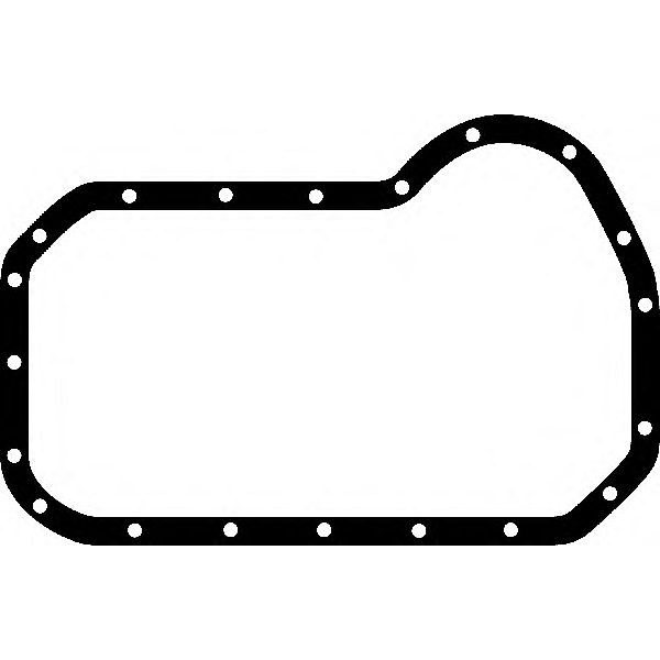 CORTECO 423881P (0248097 / 028103609A / 034129717C) прокладка масляного поддона audi: 100 1.6 76-82, 100 1.8 / 1.8 kat / 1.8
