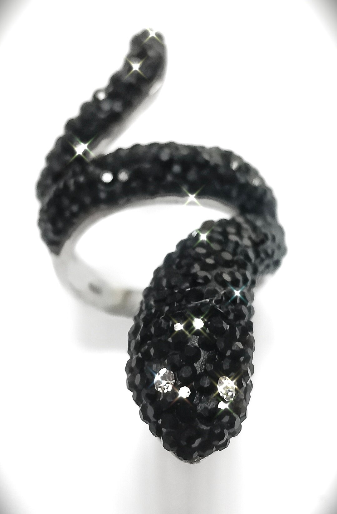 Перстень Эстерелла, серебро, 925 проба, родирование, Swarovski Zirconia, размер 16.5 — фото 1