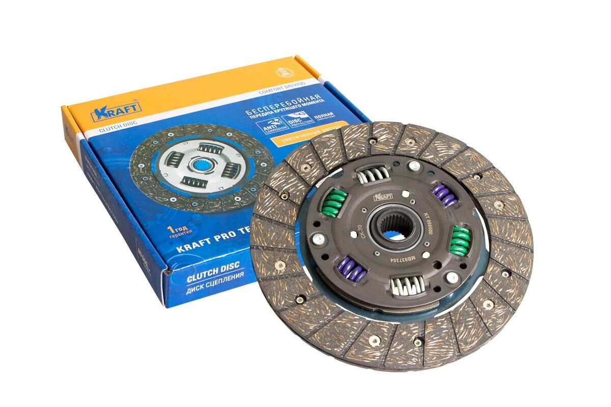Диск сцепления для LADA Largus (с 2012 г), Renault Logan 1.6 (с 2004 г), Mitsubishi Carisma 1.6 (с 1995 г) арт KT098600