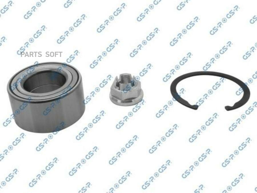 GSP GK7000 Подшипник ступицы колеса задний к-т RENAULT ARKANA I (LCM_ LDN_) DUSTER (HM HS) KAPTUR (H5_) ()