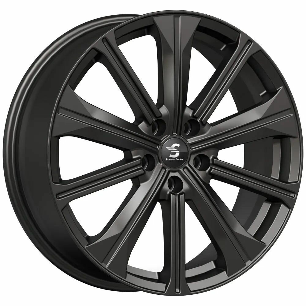 Диск колёсный КP-013 7x19 ЕТ 45 5x114,3 67,1 fury black, арт.4210730
