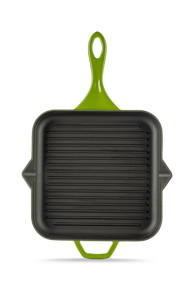 Квадратная сковорода-гриль HS K GTV 2828 GREEN