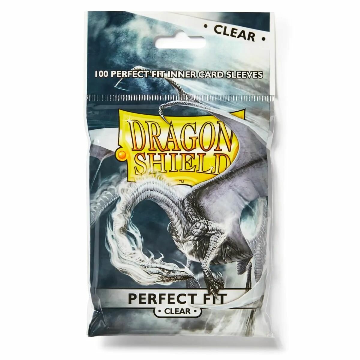 Протекторы Dragon Shield внутренние прозрачные Perfect Clear с верхней загрузкой - 100 штук в упаовке