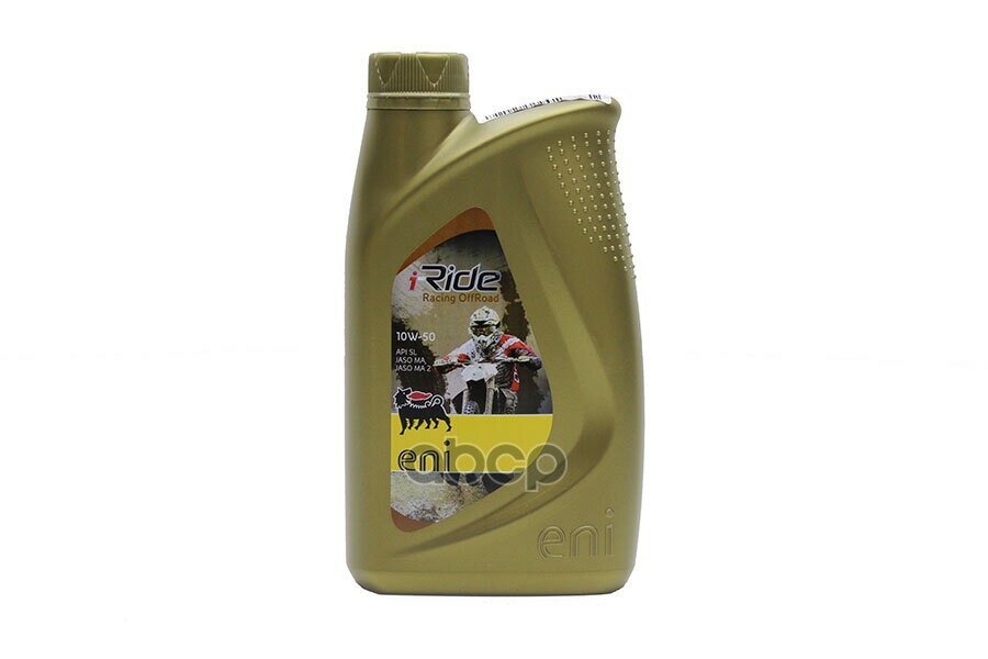 Масло моторное для 4-х тактных двигателей ENI I-RIDE RACING Off Road 10W50 синт.1л Eni арт. 8003699008519