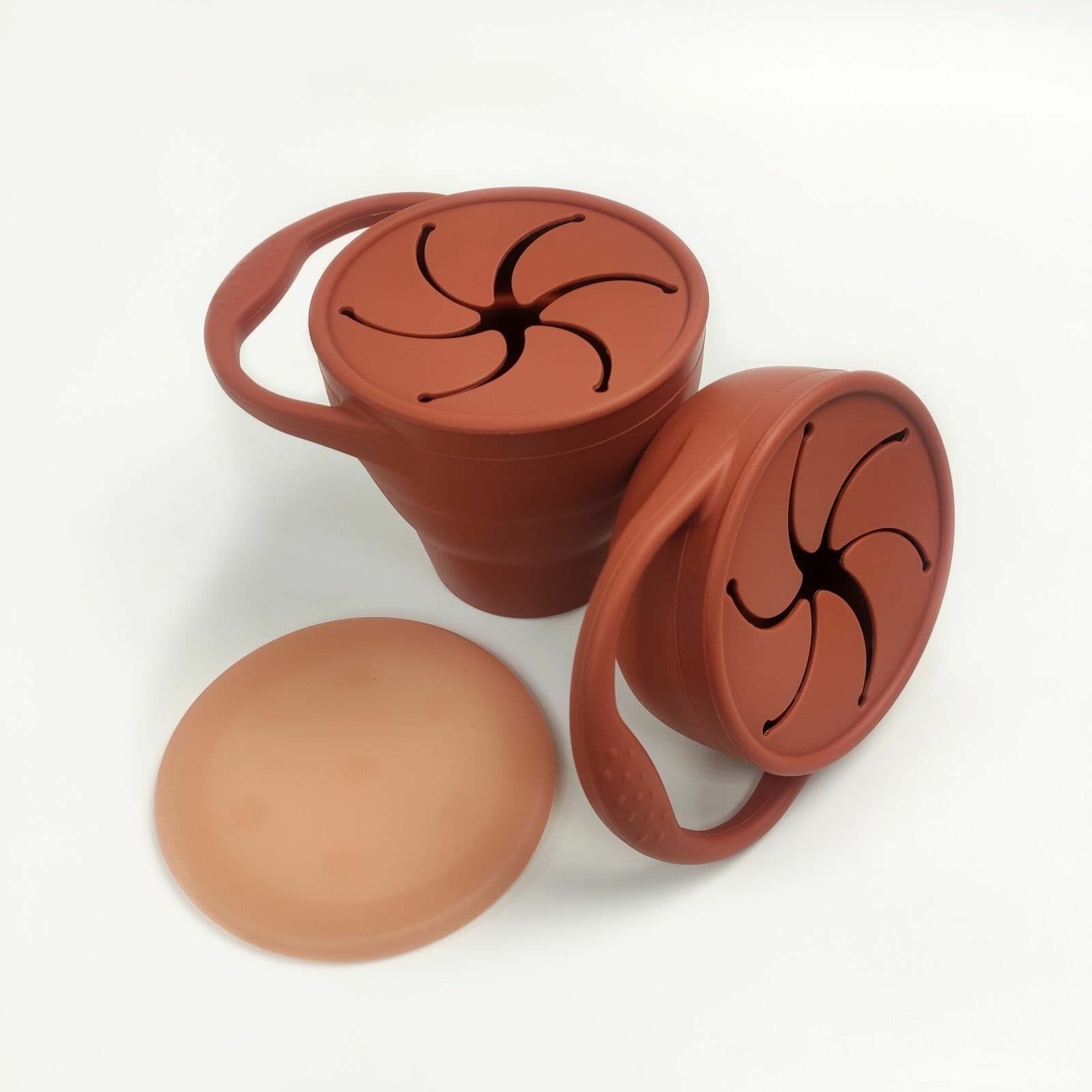 Снечница Снекстакан контейнер для снеков силиконовый детский