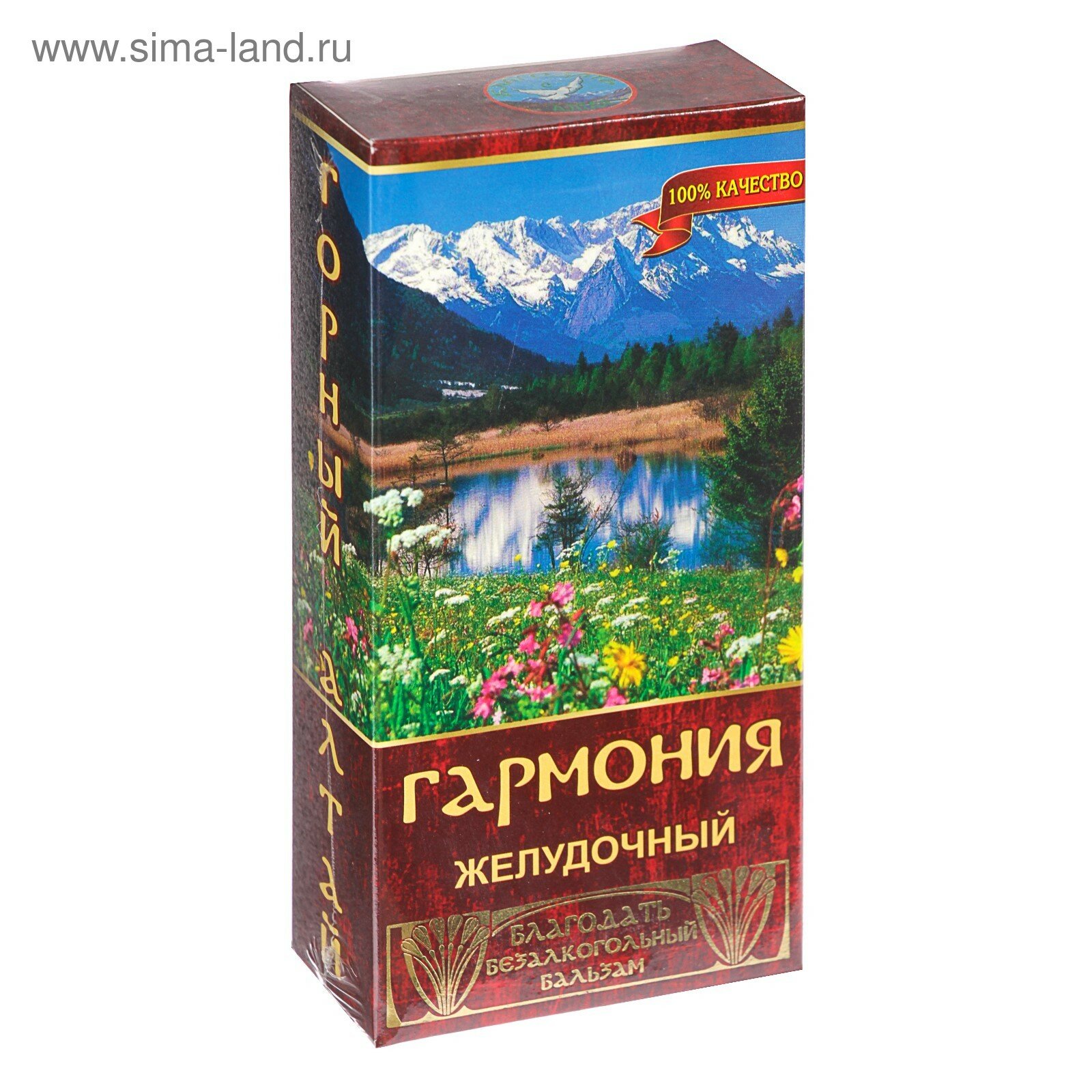 Безалкогольный алтайский бальзам на травах «Гармония» желудочный, 250 мл