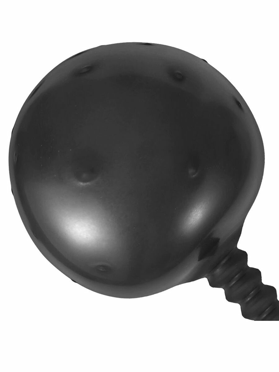 Надувная анальная пробка-расширитель с грушей, 18см