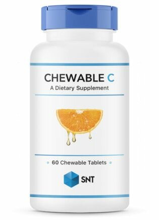 SNT СHEWABLE C чувабл С антиоксидантная защита 1100мг, 60 таблеток