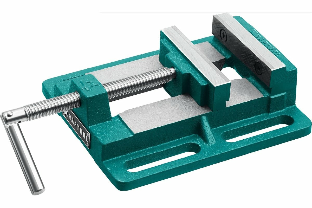 KRAFTOOL Станочные сверлильные тиски 100 мм 32715-100