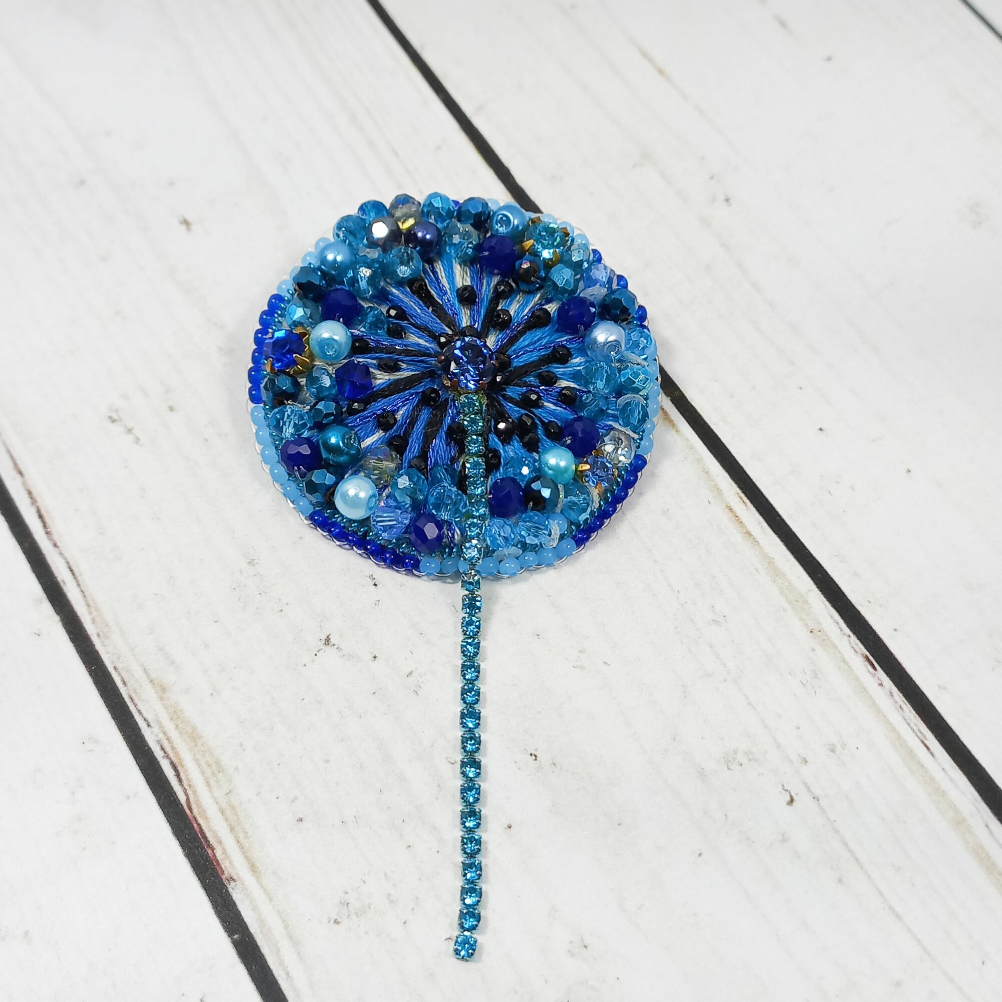 Брошь, кристалл