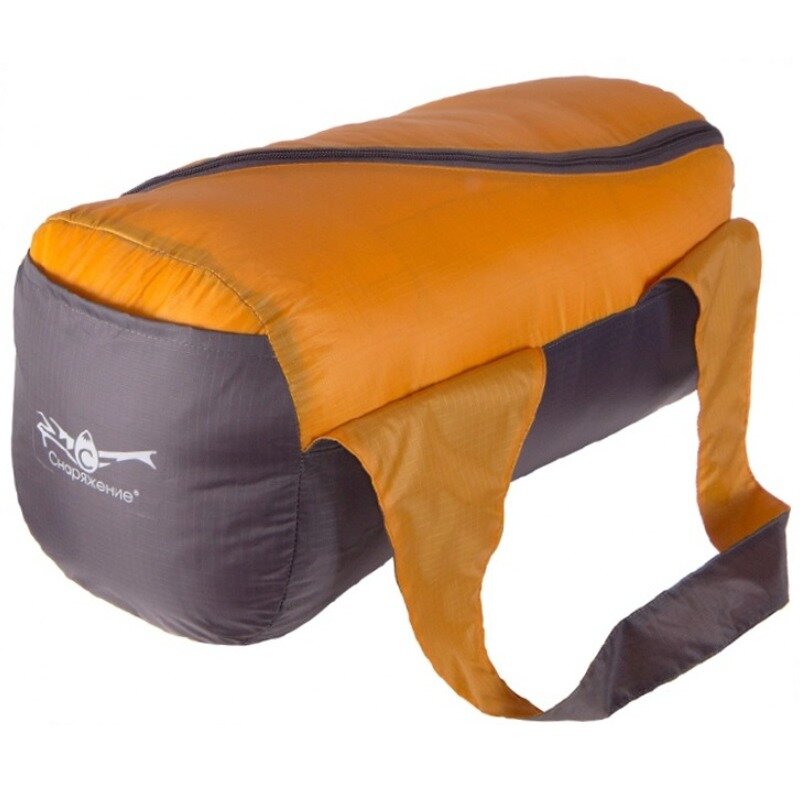 Баул суперлайт 24 PU серый/оранж