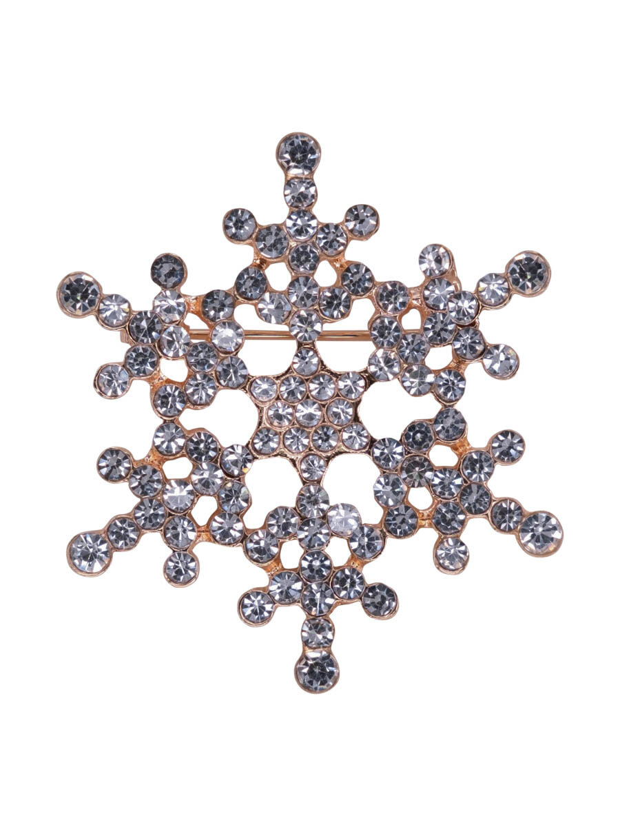 Брошь, стразы